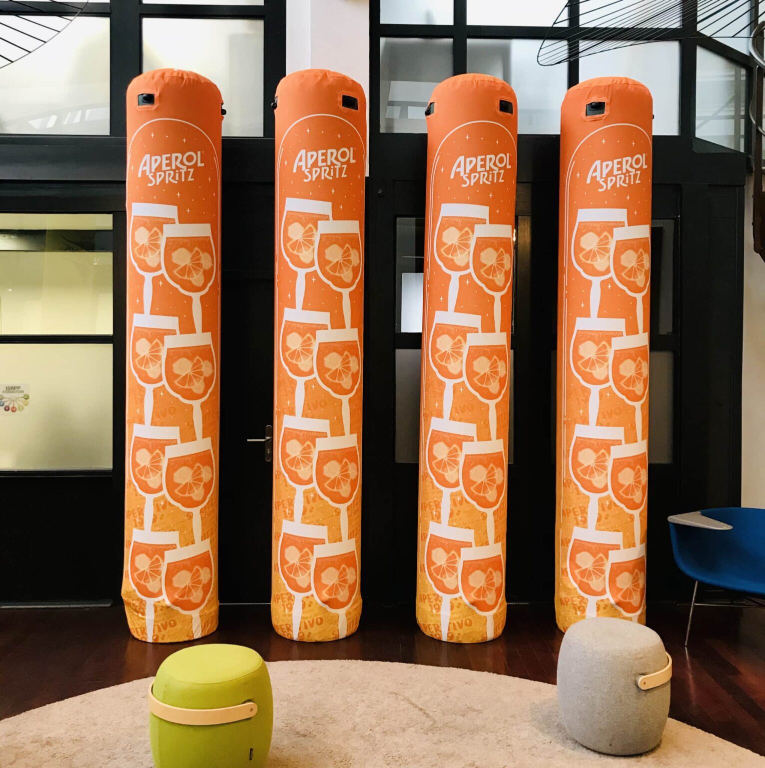 Totem gonflable et colonne gonflable - Airsystems France