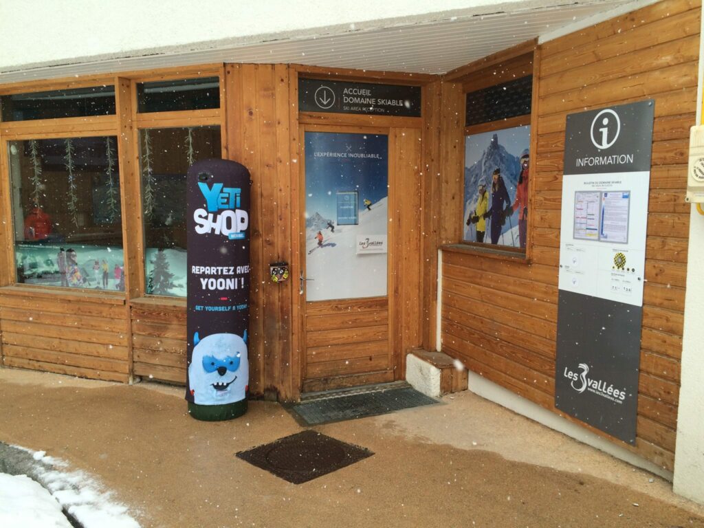 Totem publicitaire gonflable et colonne gonflable - Airsystems France