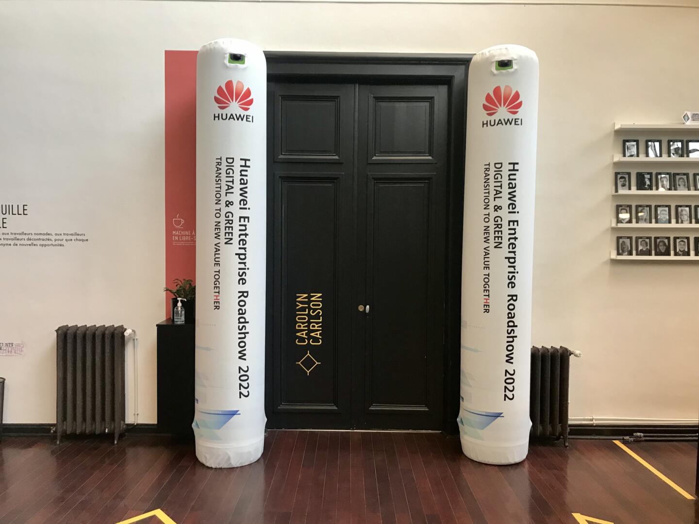 Totems gonflables Huawei 2022 - Totems et colonnes gonflables ...