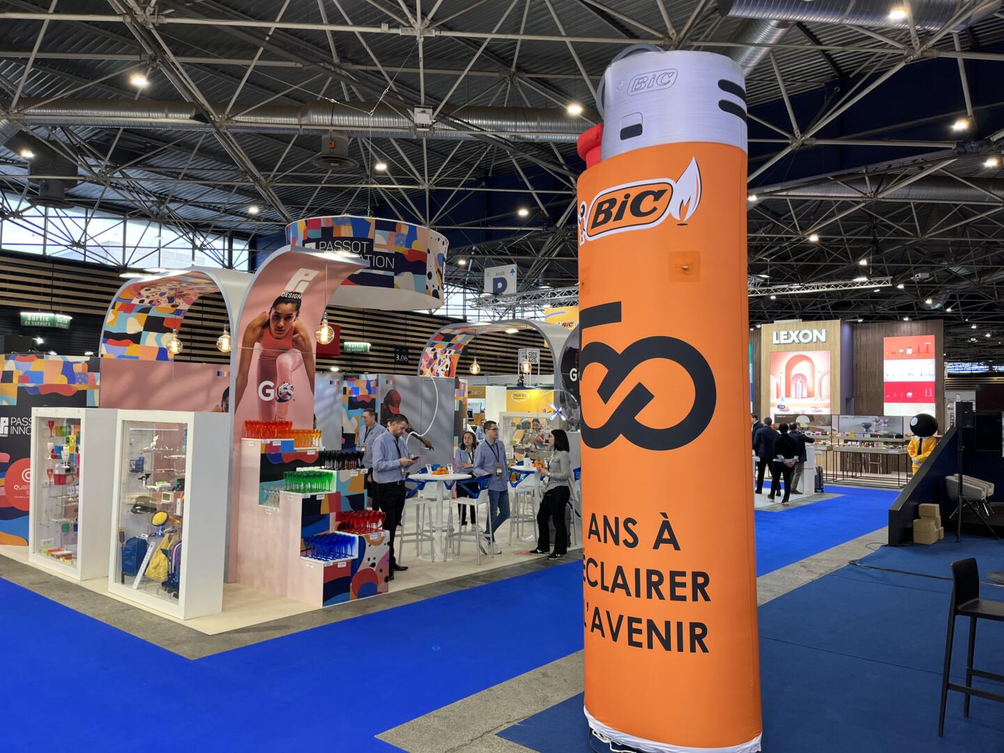 Briquet gonflable BIC - Structure gonflable géante - Airsystems France